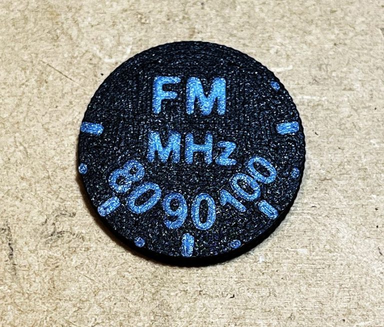 エレキットTK-744 ワイドFMラジオ用のダイヤルつまみ | のびぞう工房の物欲の日々